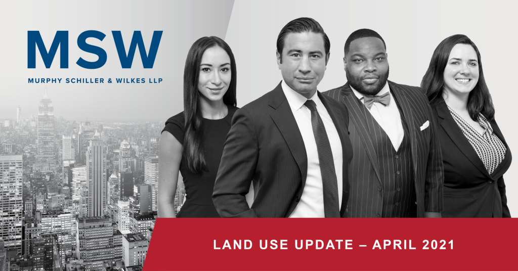 MSW Land Use Update - April 2021 - MSW